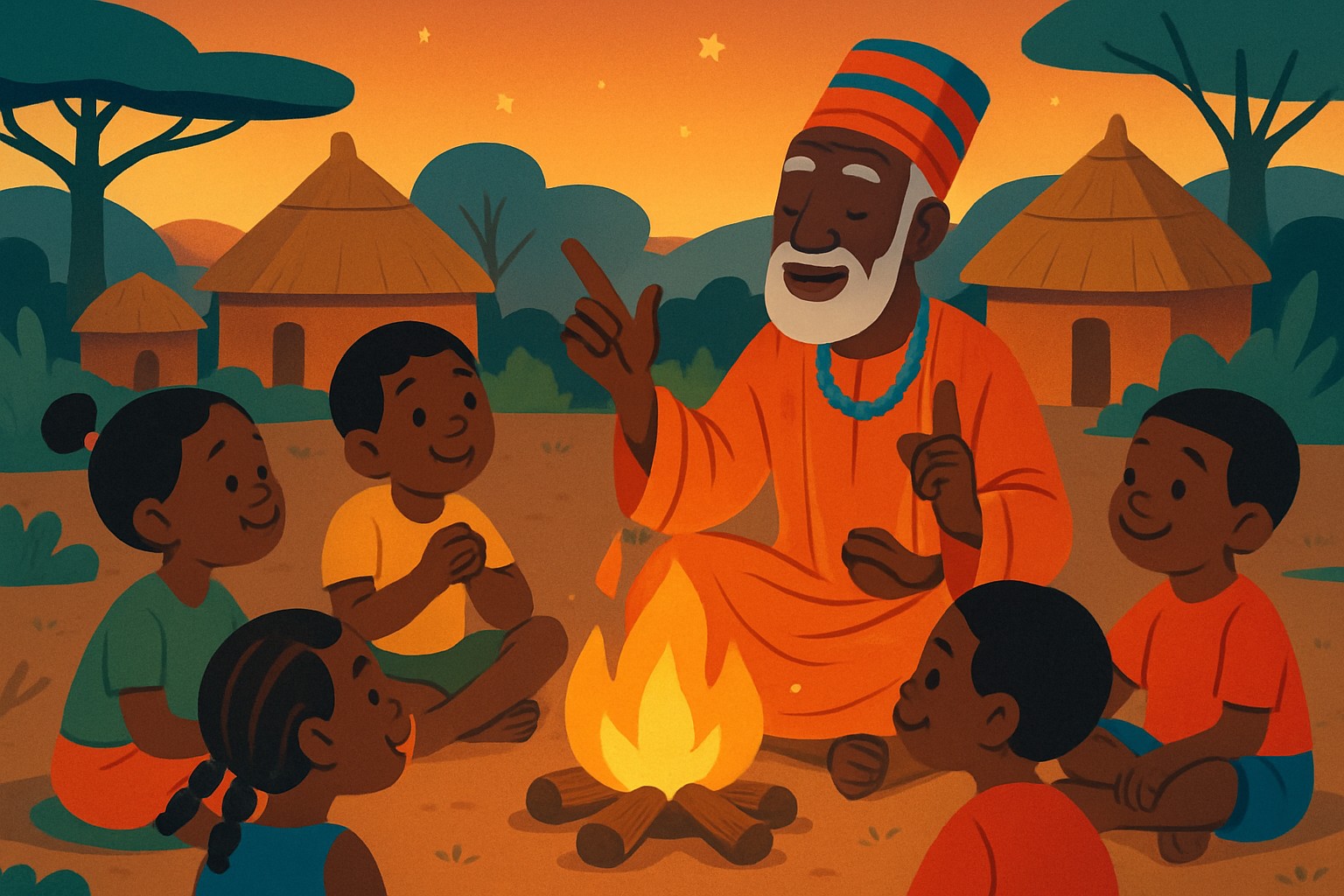 African audio stories for children to listen to for free | Oh My Tales