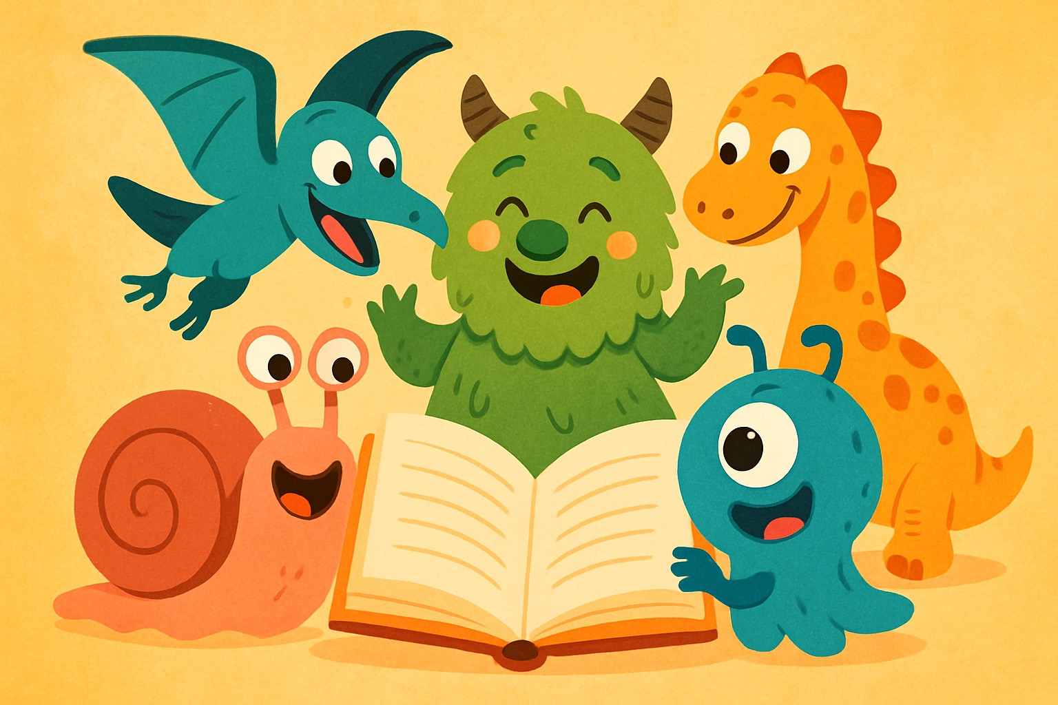 Audio stories of funny creatures for children to listen to for free ...