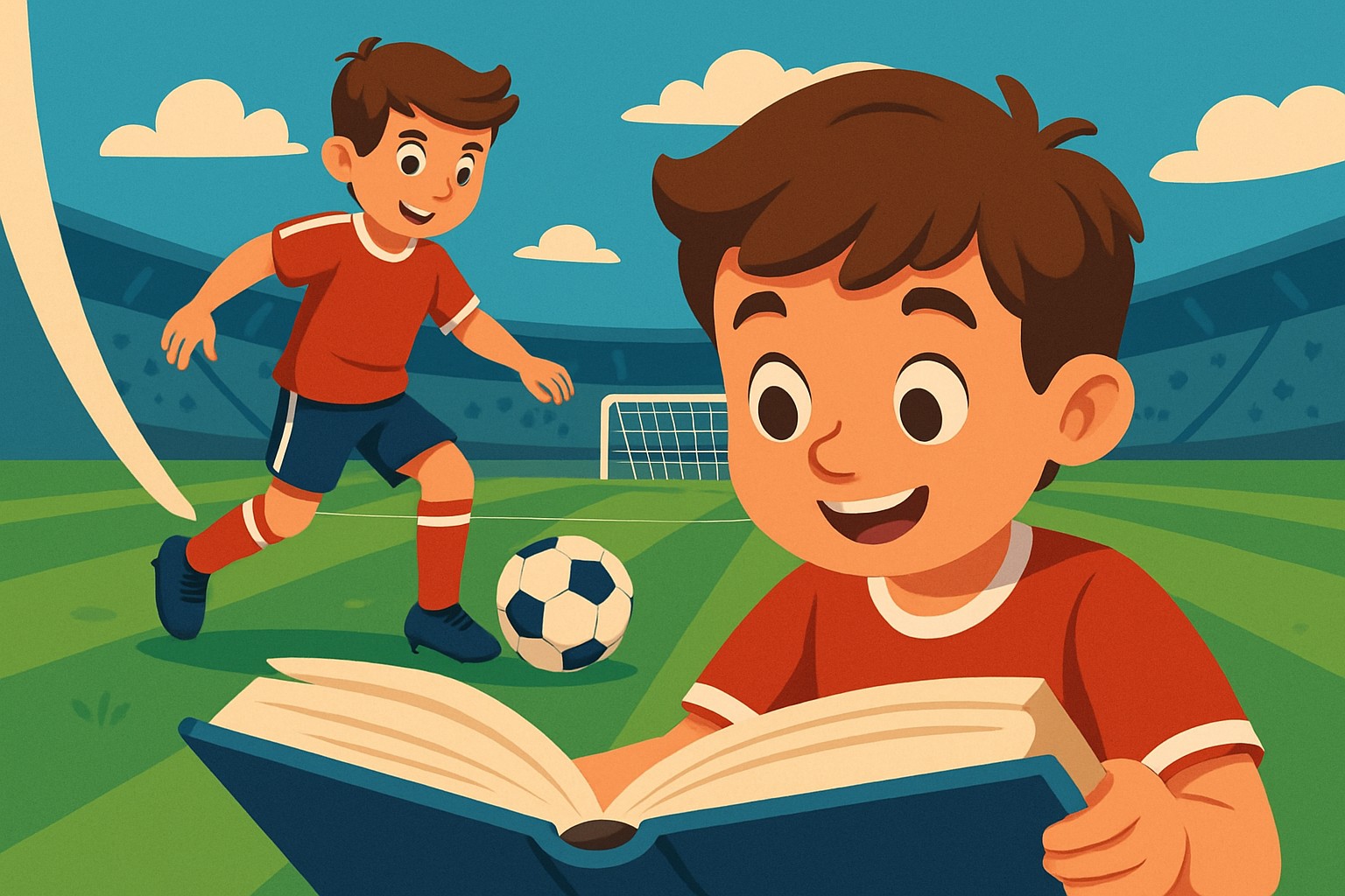 Audio stories of Football Players for children to listen to for free ...