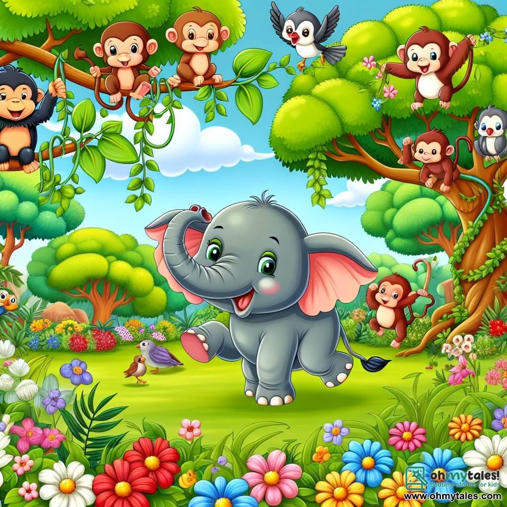 The Adventures of Ellie: A Mischievous Elephant's Tale | Funny story ...