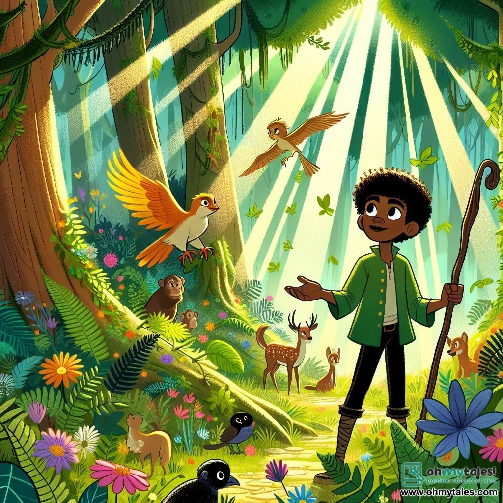 🎧 The Feather of Wisdom | African tale | 9-10 years old | Audio story ...