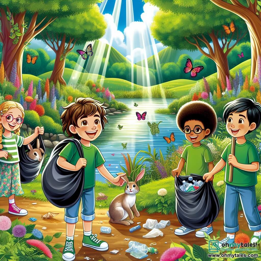 🎧 The Green Guardians' Adventure | Story about ecology | 9-10 years old ...