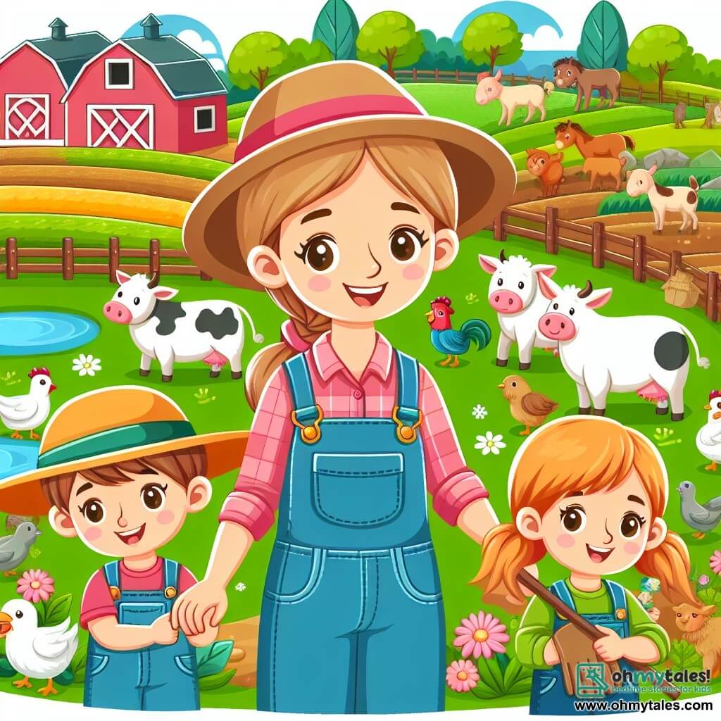 A Day of Farm Fun | Farmer and Farm Stories | 3-4 years old | Story ...