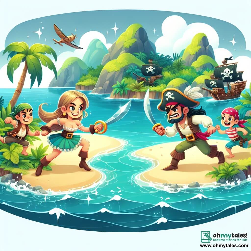 Captain Amelia's Treasure Quest | Pirate story | 7-8 years old ...