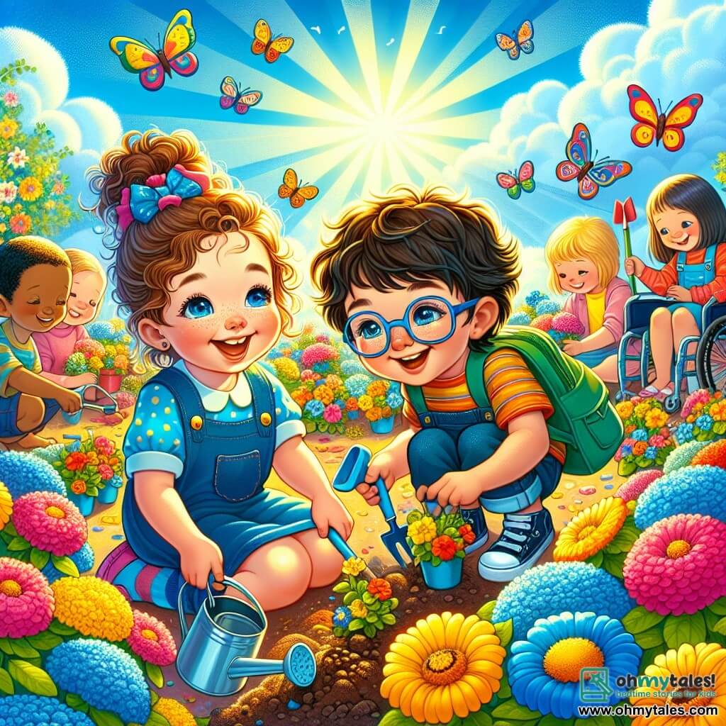 Blooming Friendships | Story about disability | 5-6 years old ...