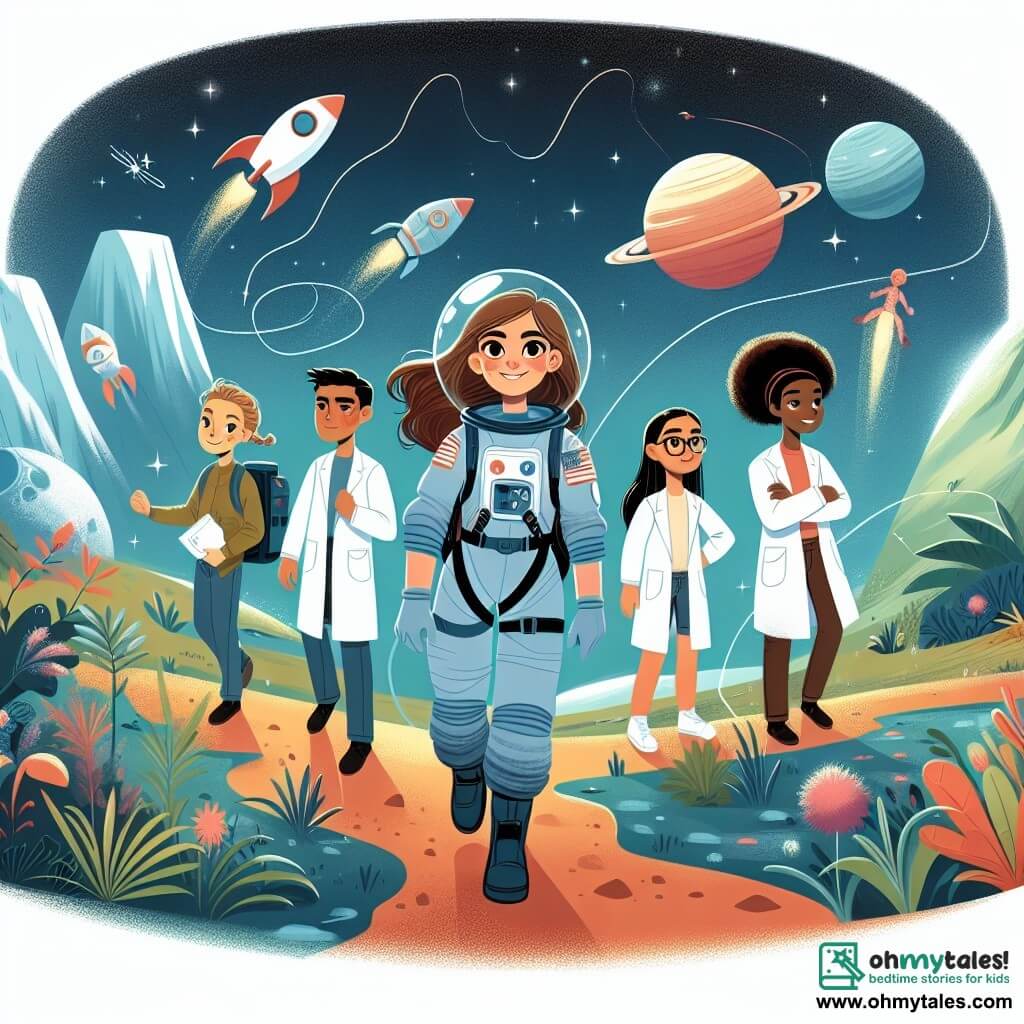 Luna's Stellar Adventure | Space travel story | 5-6 years old | Science ...