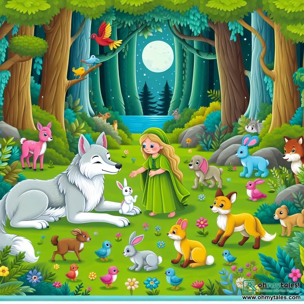 The Heart of the Forest | Animal story | 5-6 years old | Tale