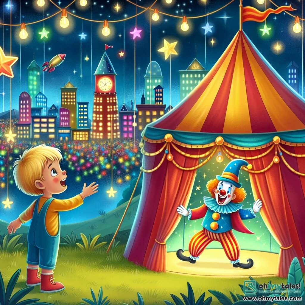 Tommy and the Laughter Quest | Circus story | 9-10 years old | Funny story