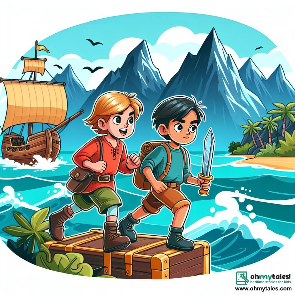🎧 Treasure Beyond the Waves: Thomas and Luna's Epic Adventure ...