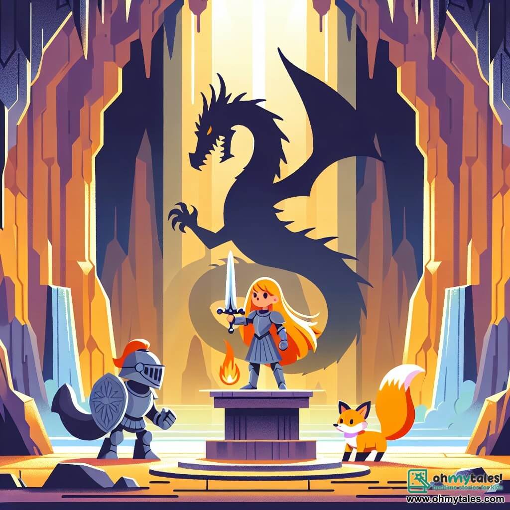 The Sword of Courage | Knight's story | 3-4 years old | Adventure story