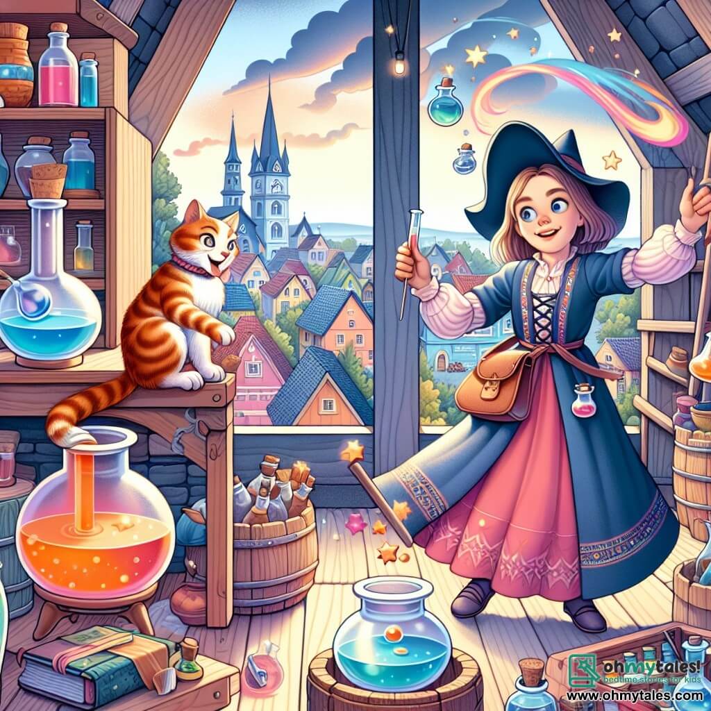 The Whimsical Adventures of Wilma the Confetti Witch | Enchanting and ...