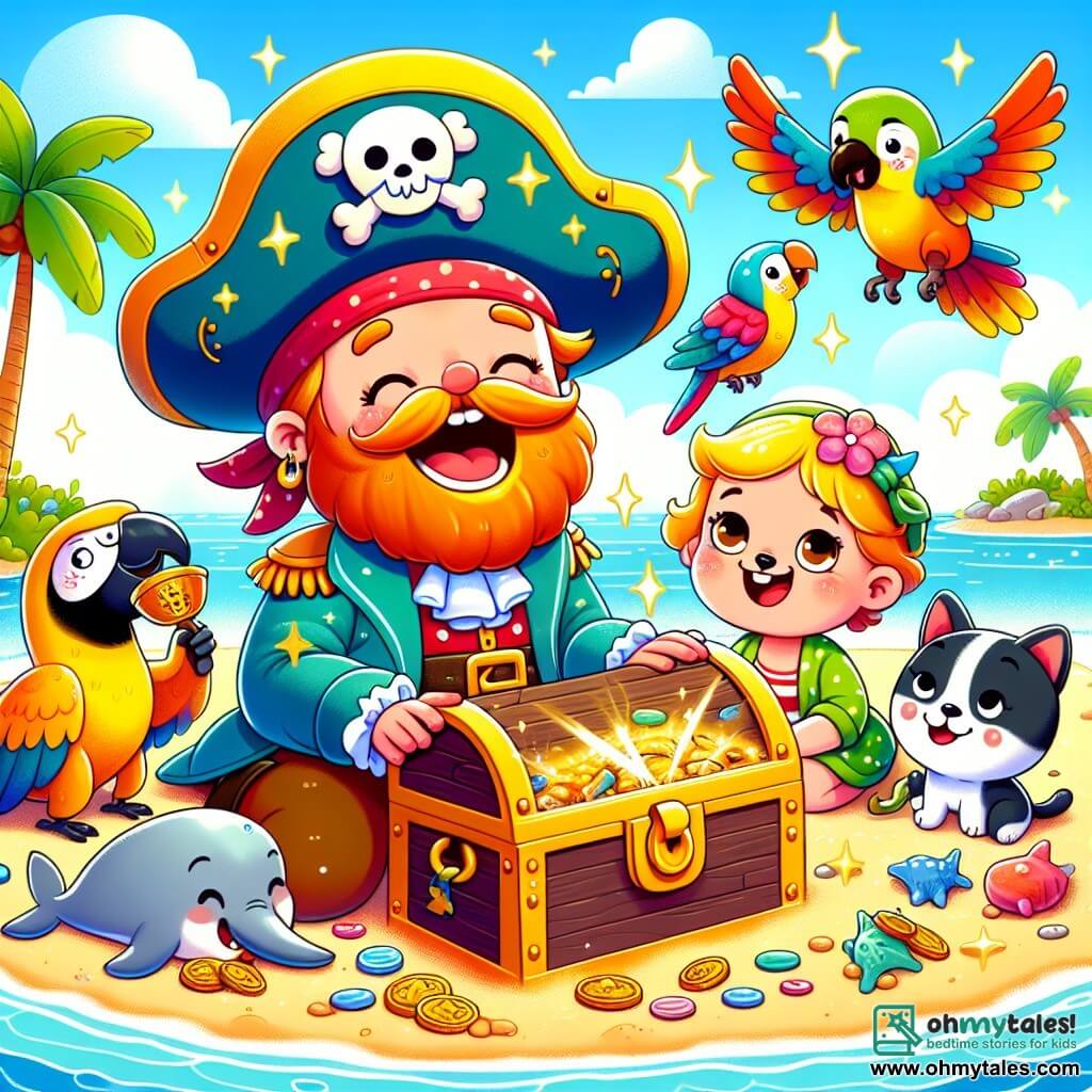 Captain Jolly's Treasure Hunt | Pirate story | 3-4 years old ...