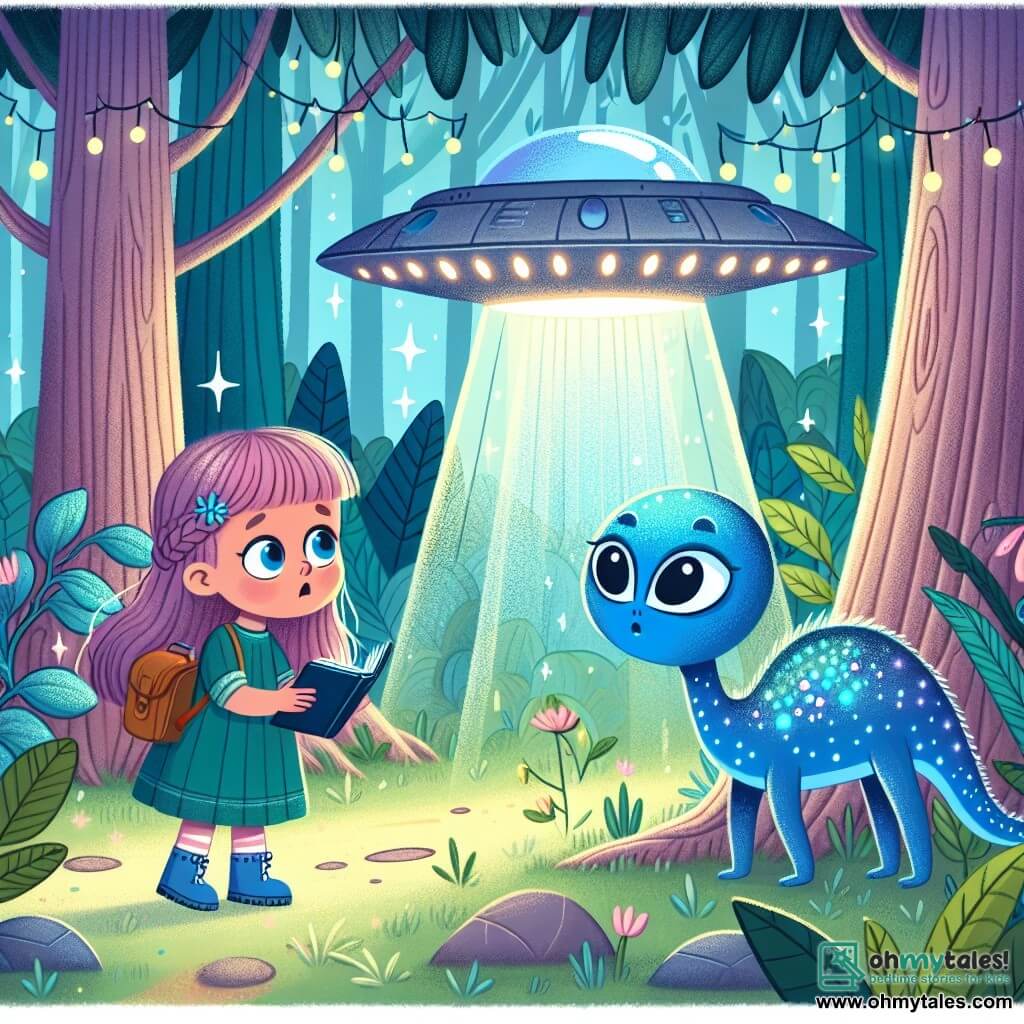 The Crystal Caves: A Friendship Across the Stars | Alien story | 5-6 ...