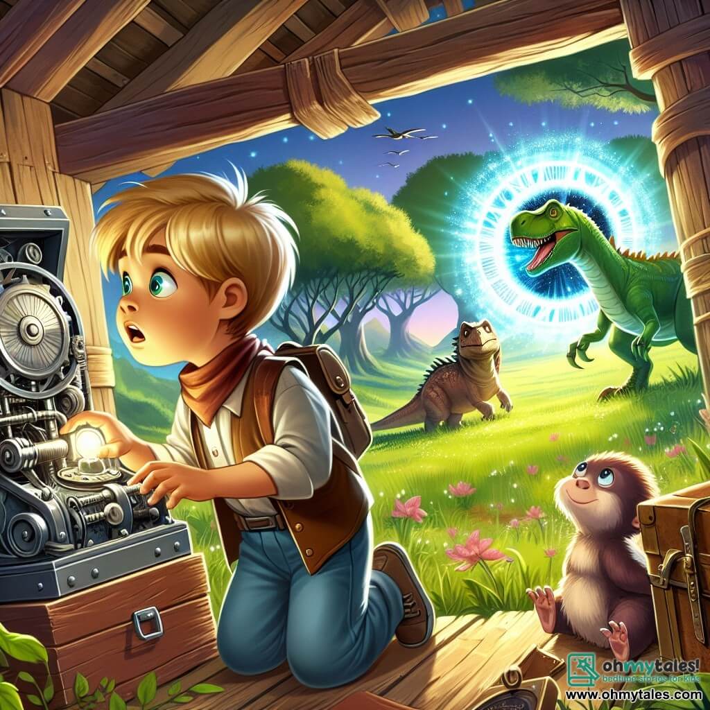 Oliver's Time-Traveling Quest | Time travel story | 7-8 years old ...