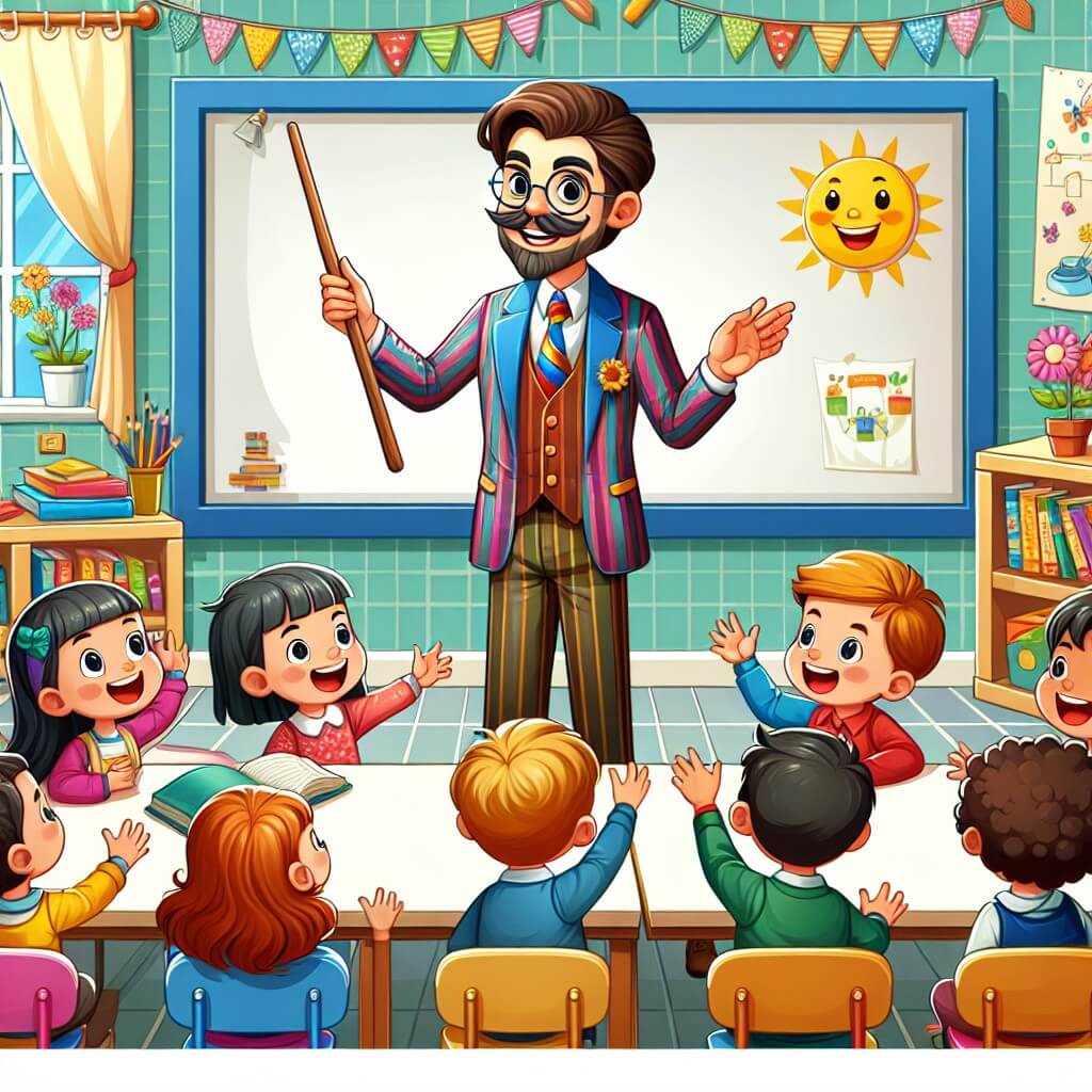 The Magical Adventures of Mr. Allen | Story of a teacher | 5-6 years ...